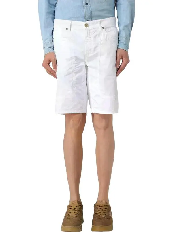JECKERSON Jayden Bermuda Shorts - White