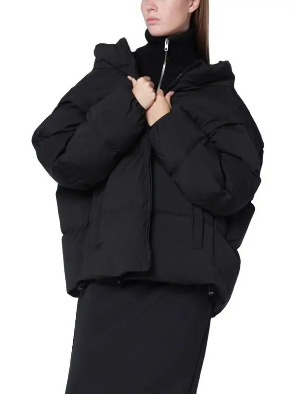 MAISON MARGIELA Transformable Padded Jacket - Black