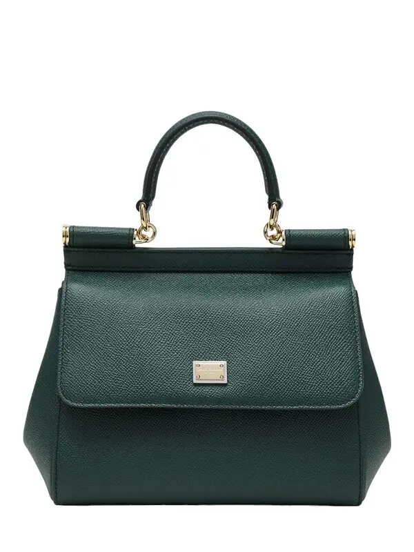 Dolce & Gabbana Sicily Medium Top-handle Bag - Green