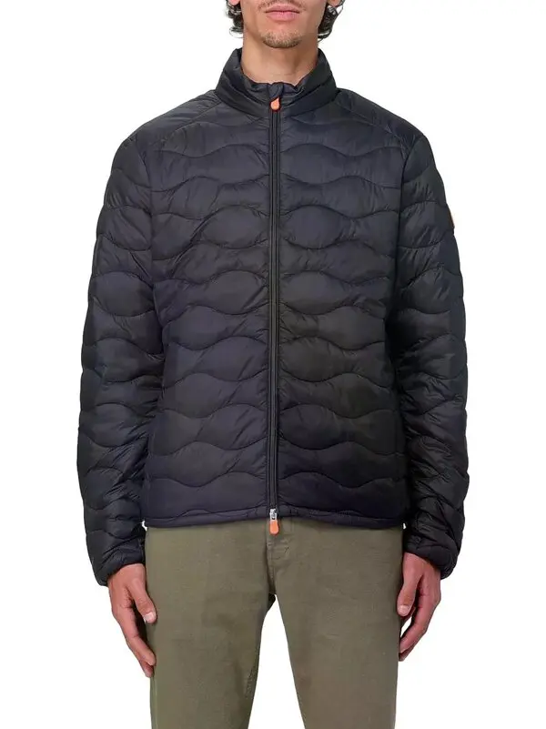 SAVE THE DUCK Whirl Quilted Jacket - Black