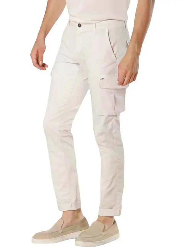 MASON'S Cargo-pockets Trousers - Neutrals