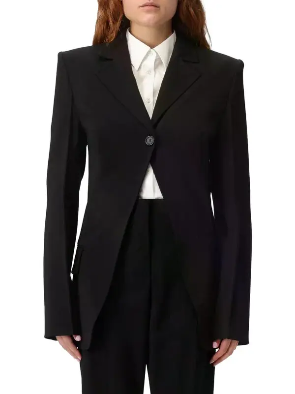 Sportmax Abilitata Single-breasted Blazer - Black