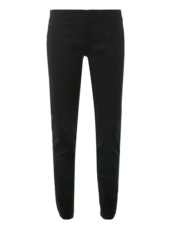 UMA WANG Tapered Slim-fit Trousers - Black