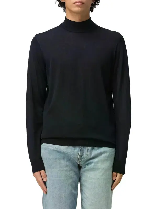 DRUMOHR Turtleneck Knitted Sweater - Blue