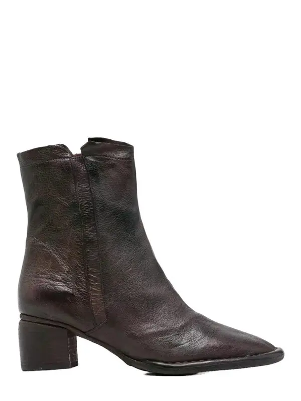 KUDETA Zip-up Boots - Brown