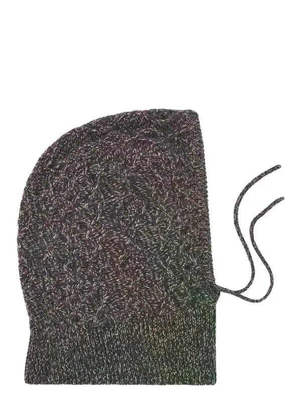 Eric Bompard Tie-string Balaclava - Brown