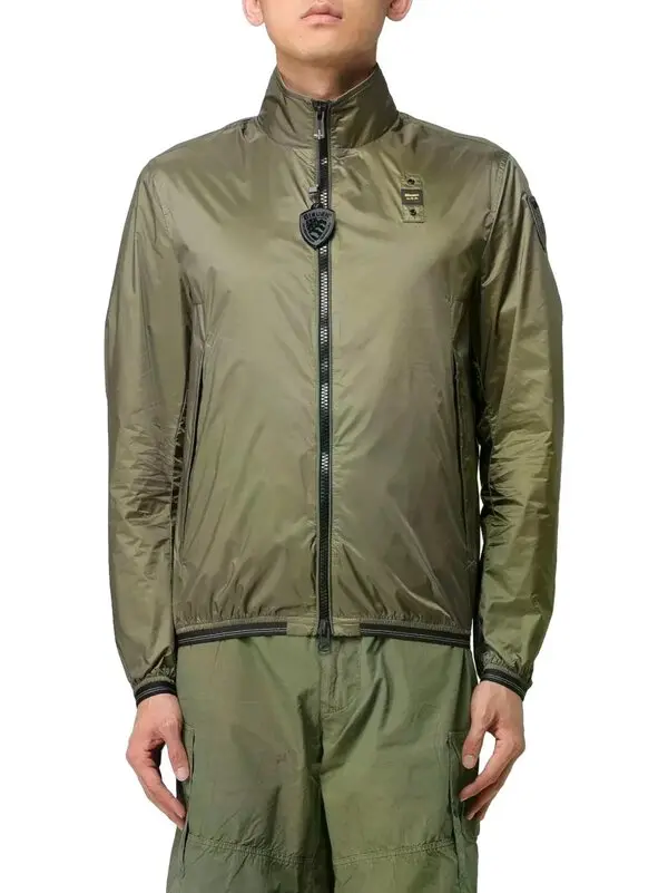 BLAUER. Zip-front Jacket - Green