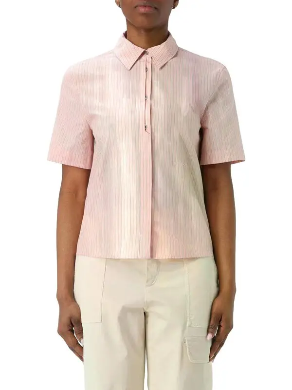 Pinko Striped Shirt - Pink
