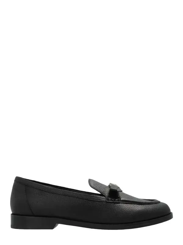 Kate Spade New York Bow-detail Loafers - Black