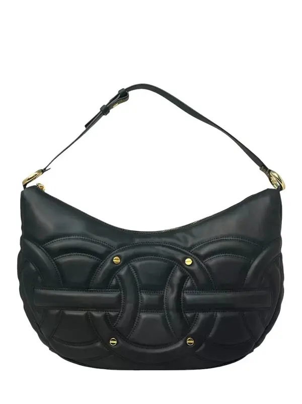 Borbonese Medium Rondo´ Shoulder Bag - Black