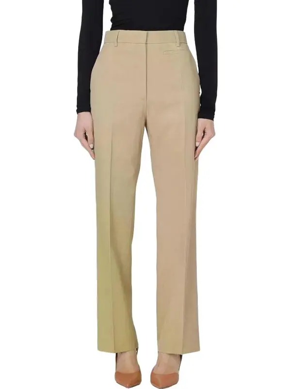 Sportmax Palmizi Straight Trousers - Neutrals