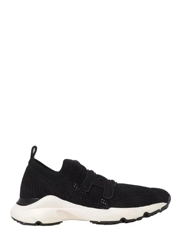 TOD'S Chain Patch Sneakers - Black