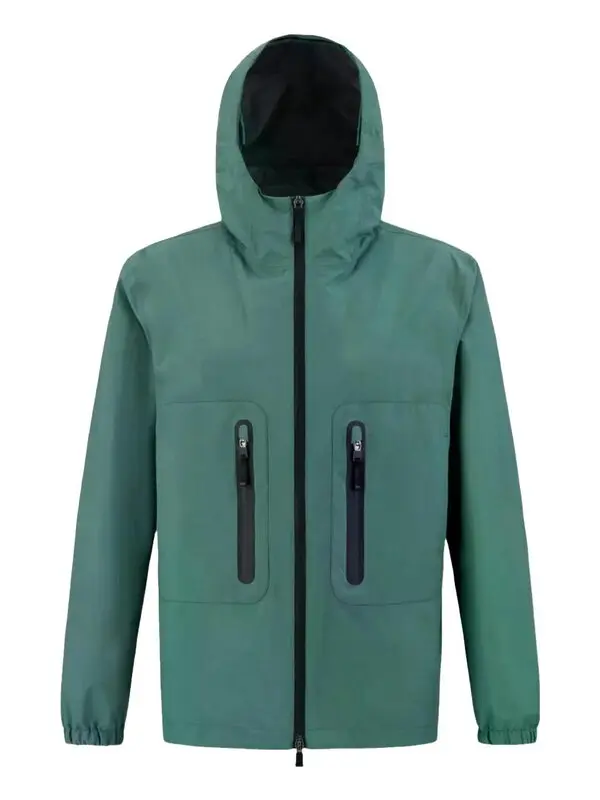 Herno Zip Hooded Jacket - Green