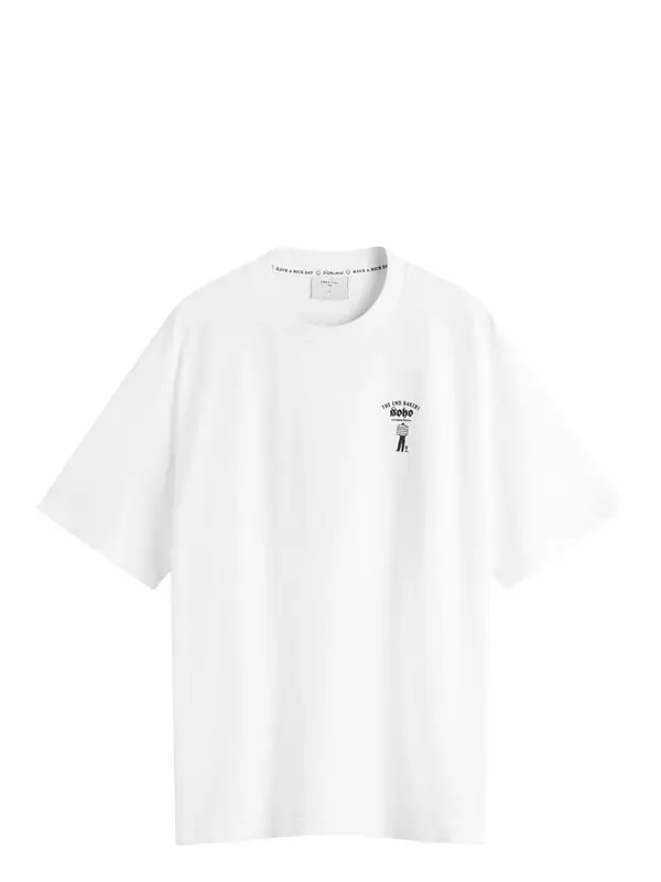 PERCIVAL Patisserie T-shirt Presented By - White
