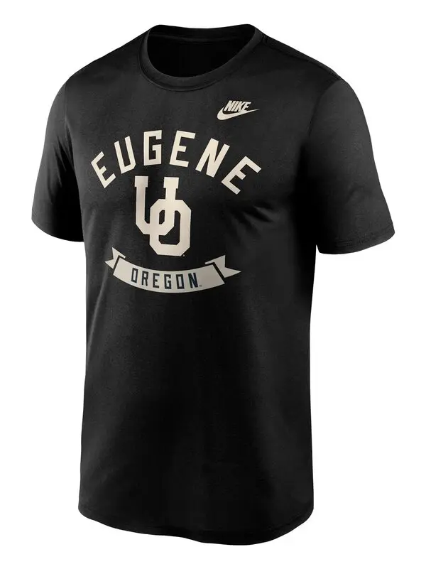 Nike Oregon Hometown Legend Dri-fit College T-shirt - Black