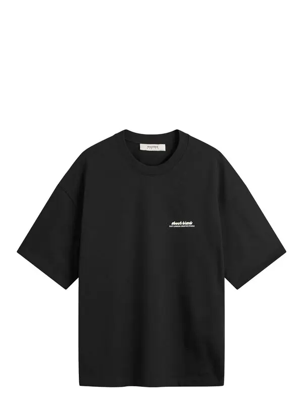 ABOUT:BLANK Presented Zev T-shirt - Black/oat