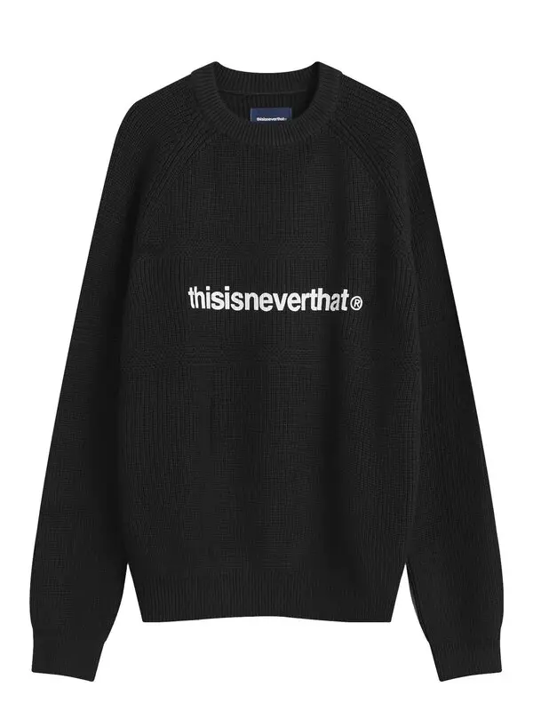 THISISNEVERTHAT T-logo Knit Jumper - Black