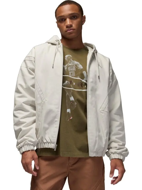 JORDAN Flight Draft Jacket - Brown
