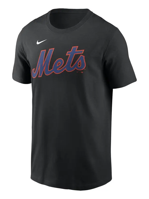 Nike Francisco Lindor New York Mets Fuse Mlb T-shirt - Black