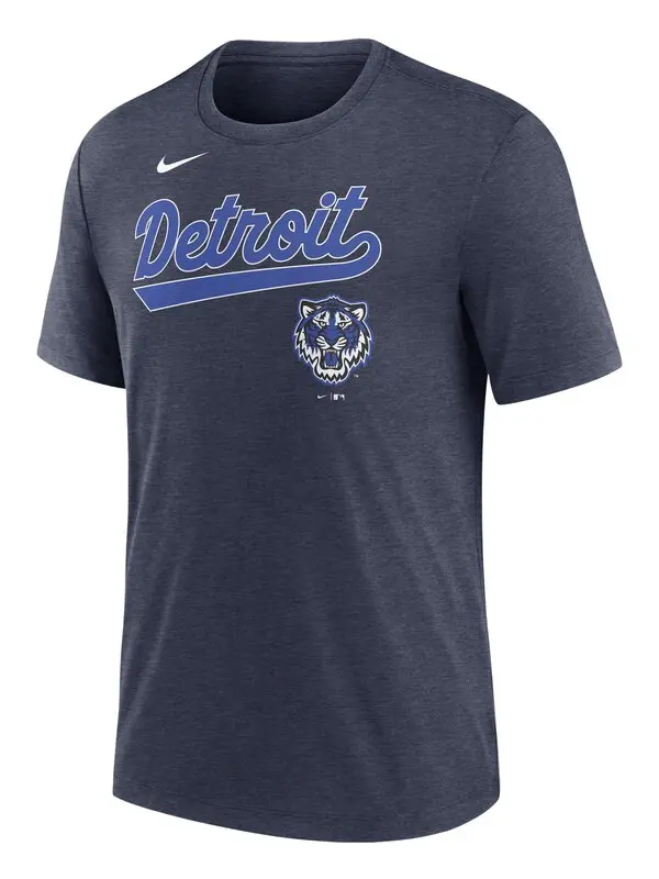 Nike Detroit Tigers City Connect Mlb T-shirt - Blue