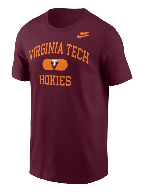 Nike Virginia Tech Hokies College T-shirt - Red