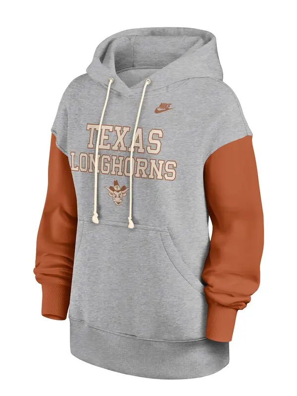 Nike Texas Legacy Phoenix College Pullover Hoodie - Grey
