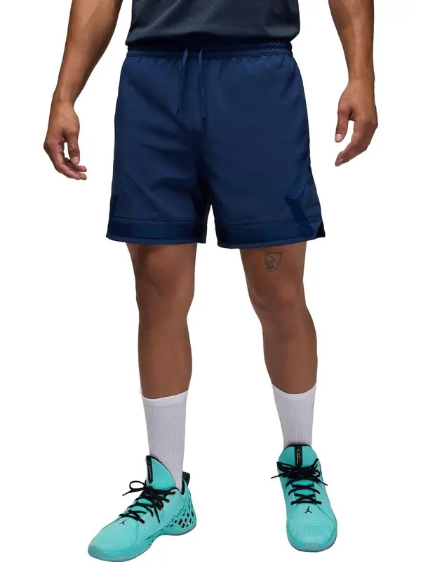 JORDAN Sport Dri-fit Woven Diamond Shorts - Blue
