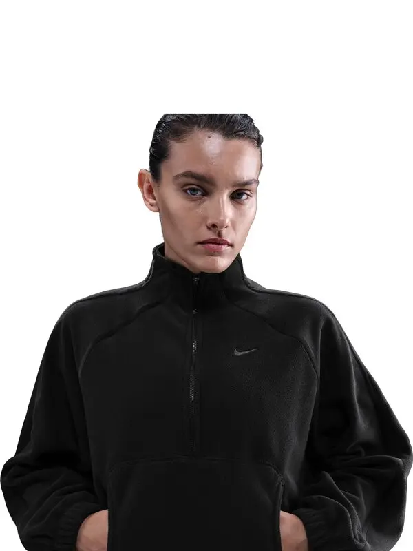 Nike One Therma-fit 1/2-zip Top - Black
