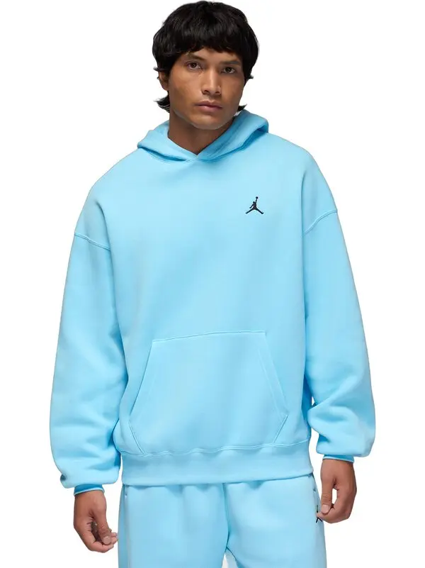 JORDAN Brooklyn Fleece Oversized Pullover Hoodie - Blue
