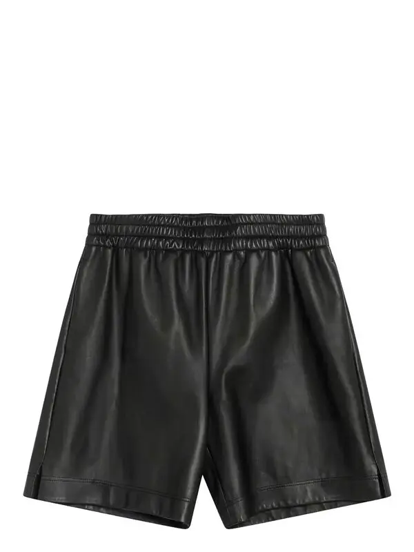 Gucci Leather Shorts - Black