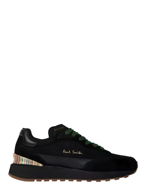 Paul Smith Aston Striped Heel Sneakers - Black
