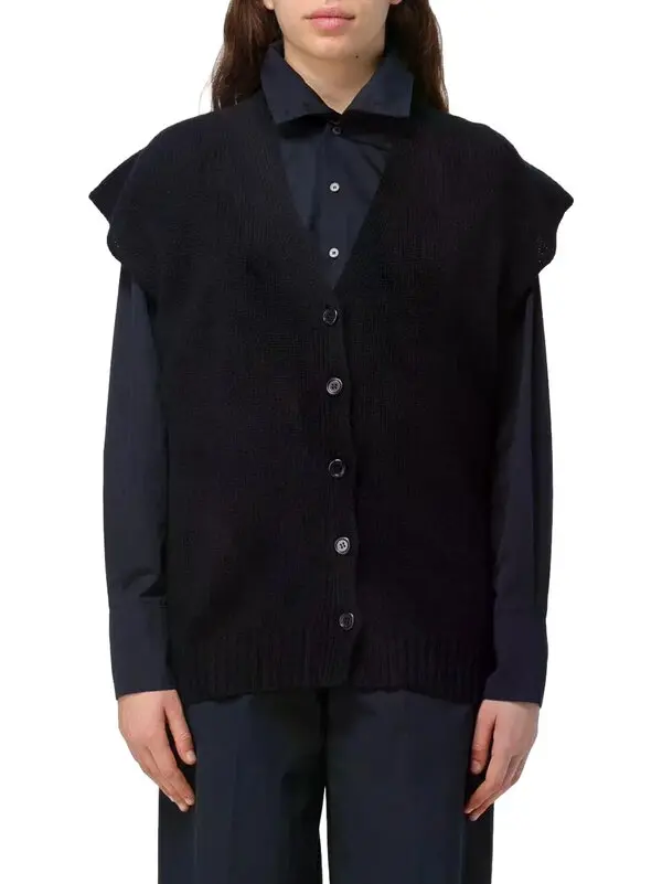 Fabiana Filippi Buttoned Knit Cardigan - Black