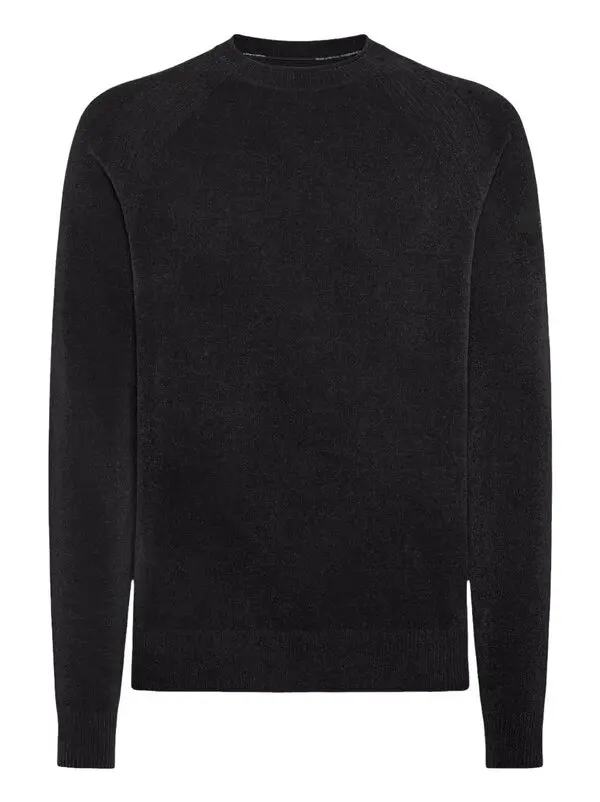 RRD Velvet Sweater - Black
