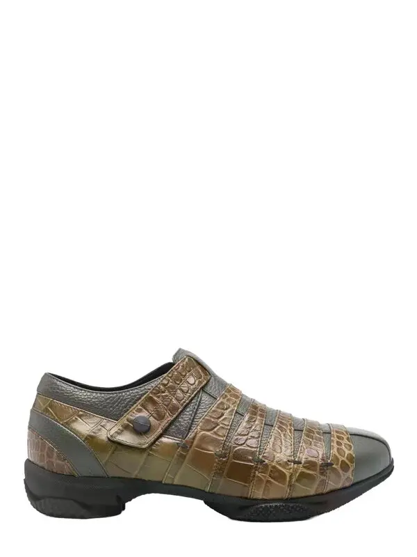 KIKO KOSTADINOV Leather Loafers - Green
