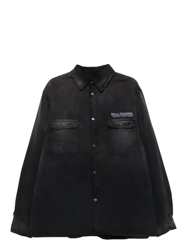 WILLY CHAVARRIA Corcoran Shirt - Black