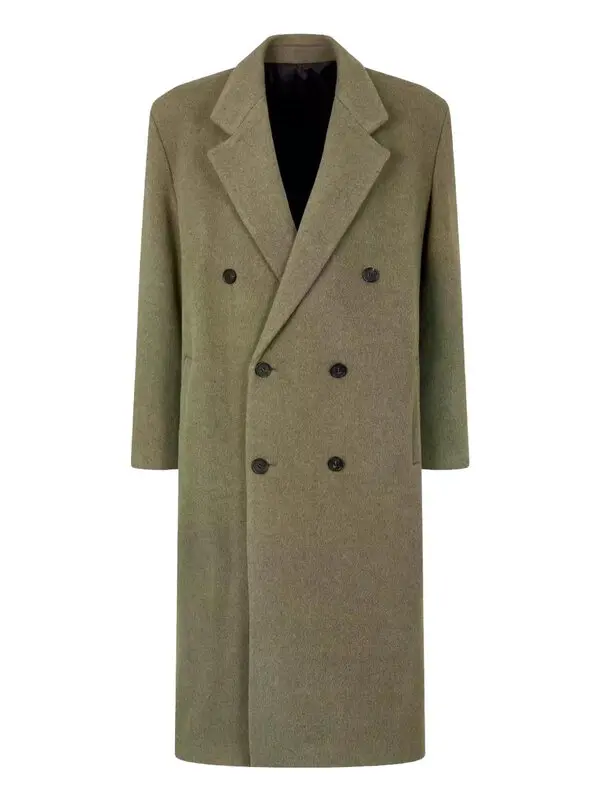 STUDIO TOMBOY Double-breasted Wool Coat - Green