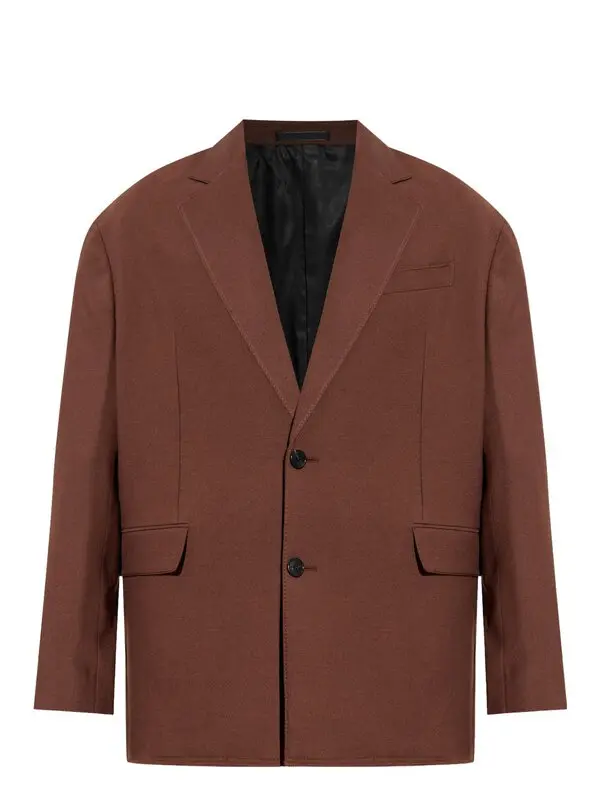 LANVIN Wool Blazer - Brown