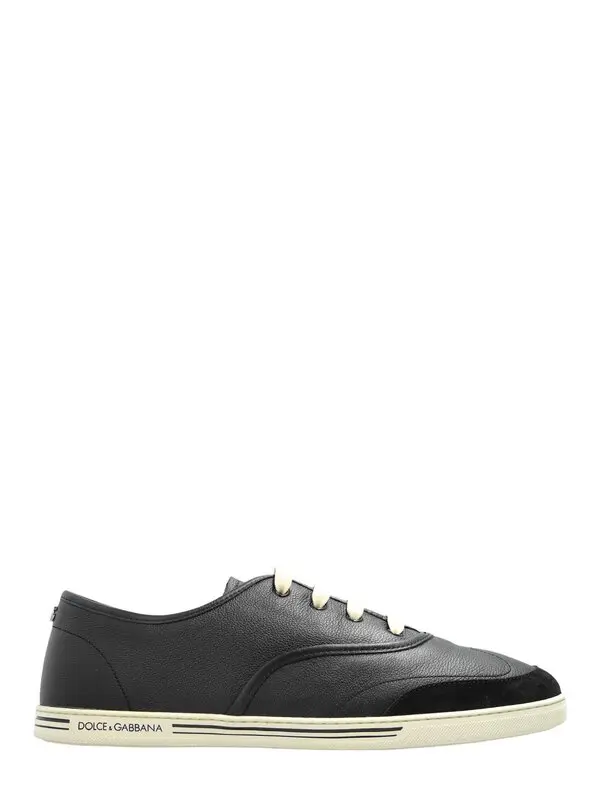 Dolce & Gabbana Leather Sneakers - Black