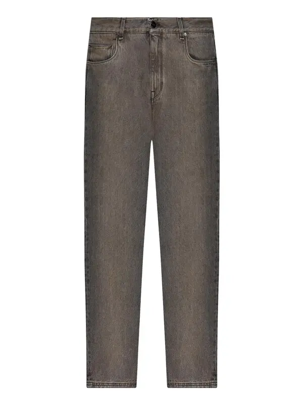 Fendi Straight Leg Jeans - Grey