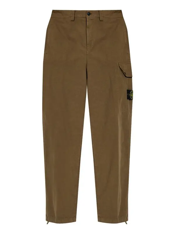 Stone Island Cargo Trousers - Brown