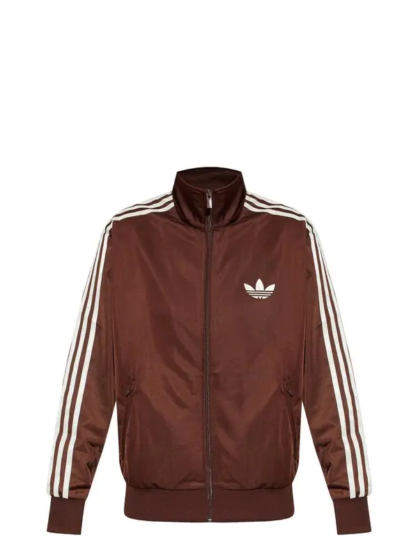 Adidas Originals By Alexander Wang Sweatshirt With Stand-up Collar - Brown