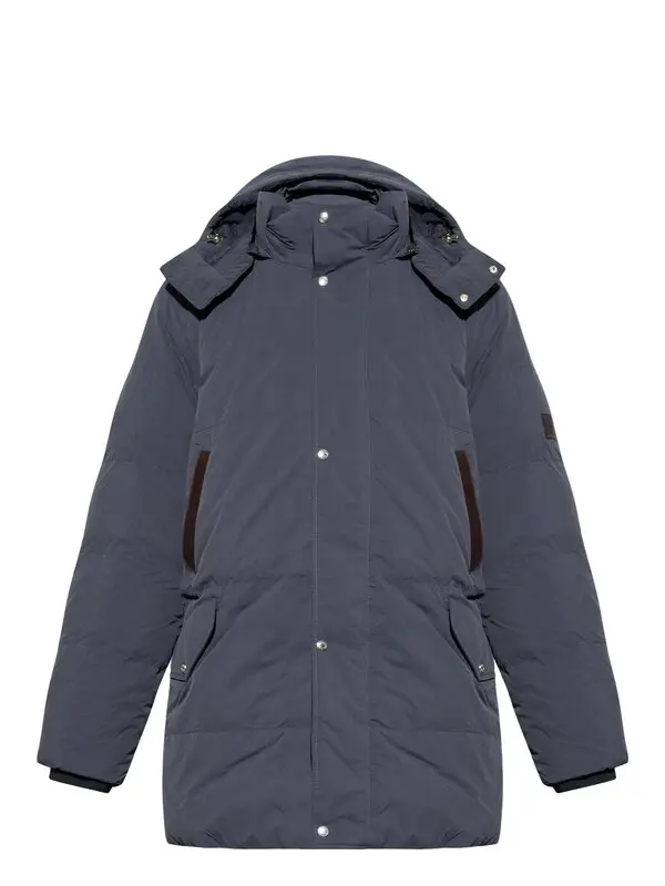 Paul Smith Insulated Hooded Jacket - Navy Blue