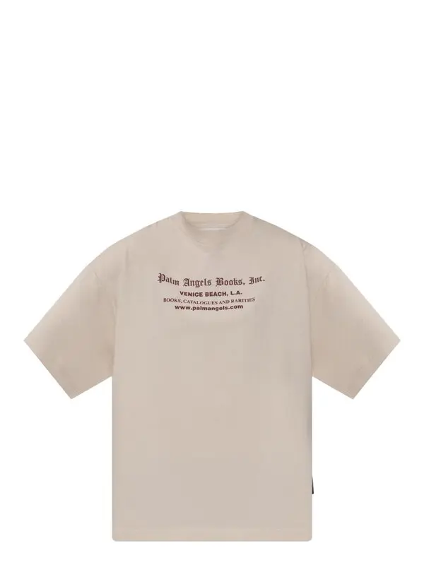 Palm Angels Vintage-effect T-shirt - Beige