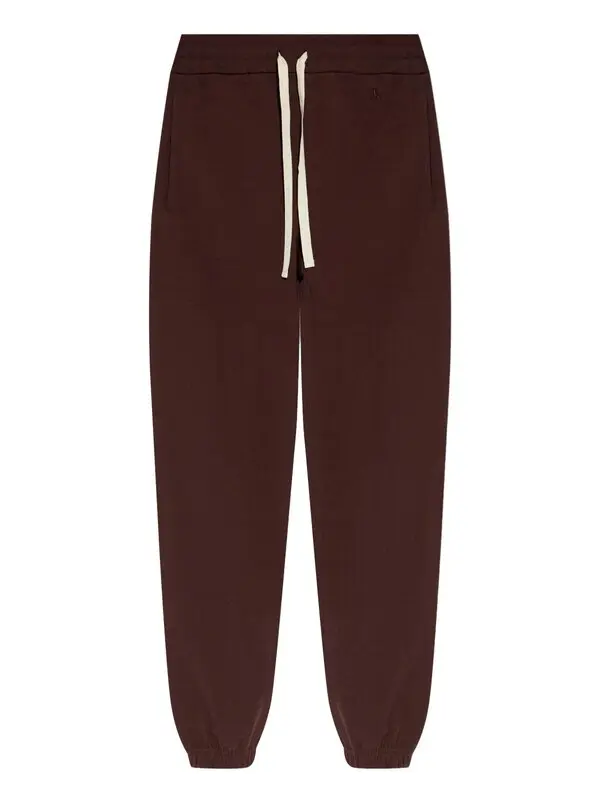 JIL SANDER Cotton Sweatpants - Brown
