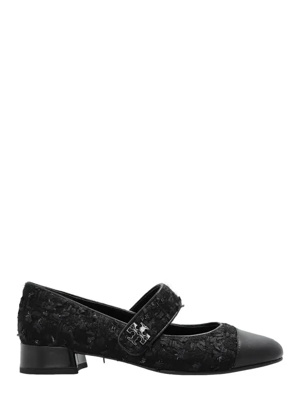 Tory Burch Cap-toe Heeled Shoes - Black