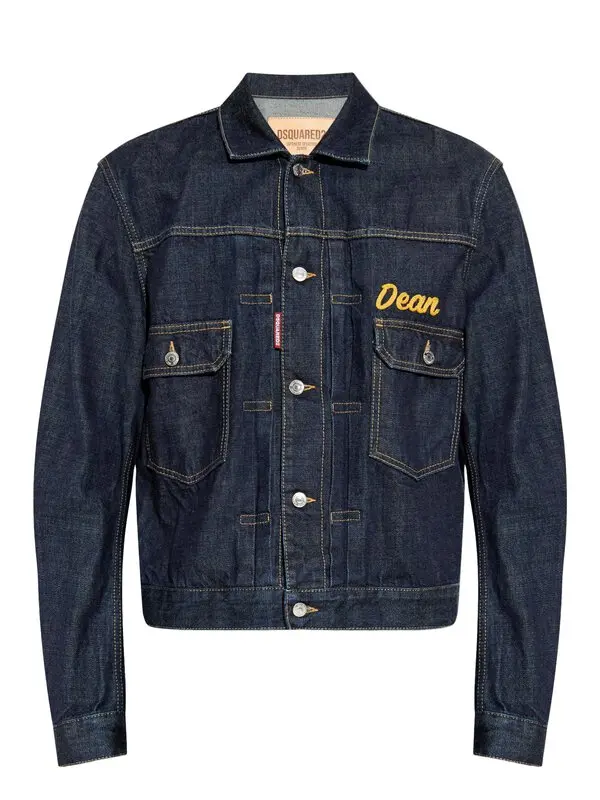 Dsquared2 Denim Jacket - Navy Blue