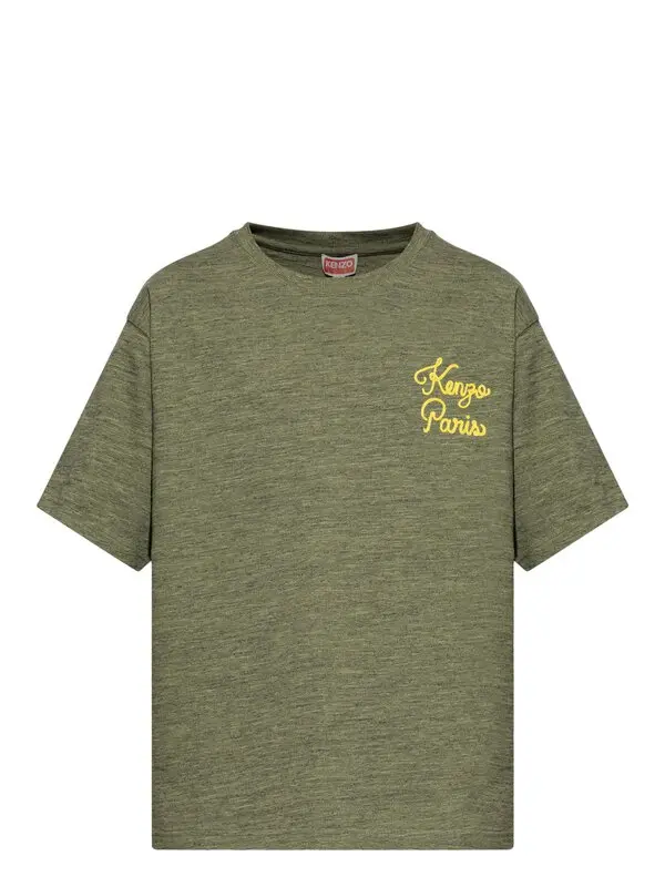 Kenzo T-shirt With Logo - Green