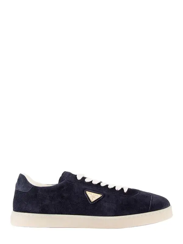 Prada Suede Leather Sneakers - Blue