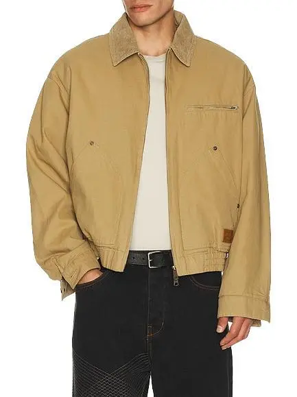 AFTER PRAY Neo Washed Work Blouson - Beige