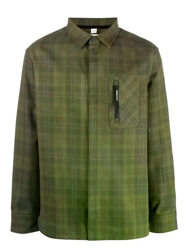 Rossignol Plaid Flannel Shirt - Green